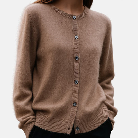 Nivola - Mink Cashmere Cardigan – Susan & Colin Manchester