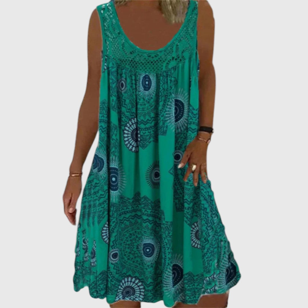 Stephanie - Ladies Sleeveless Comfortable Mini Dress – Susan & Colin ...
